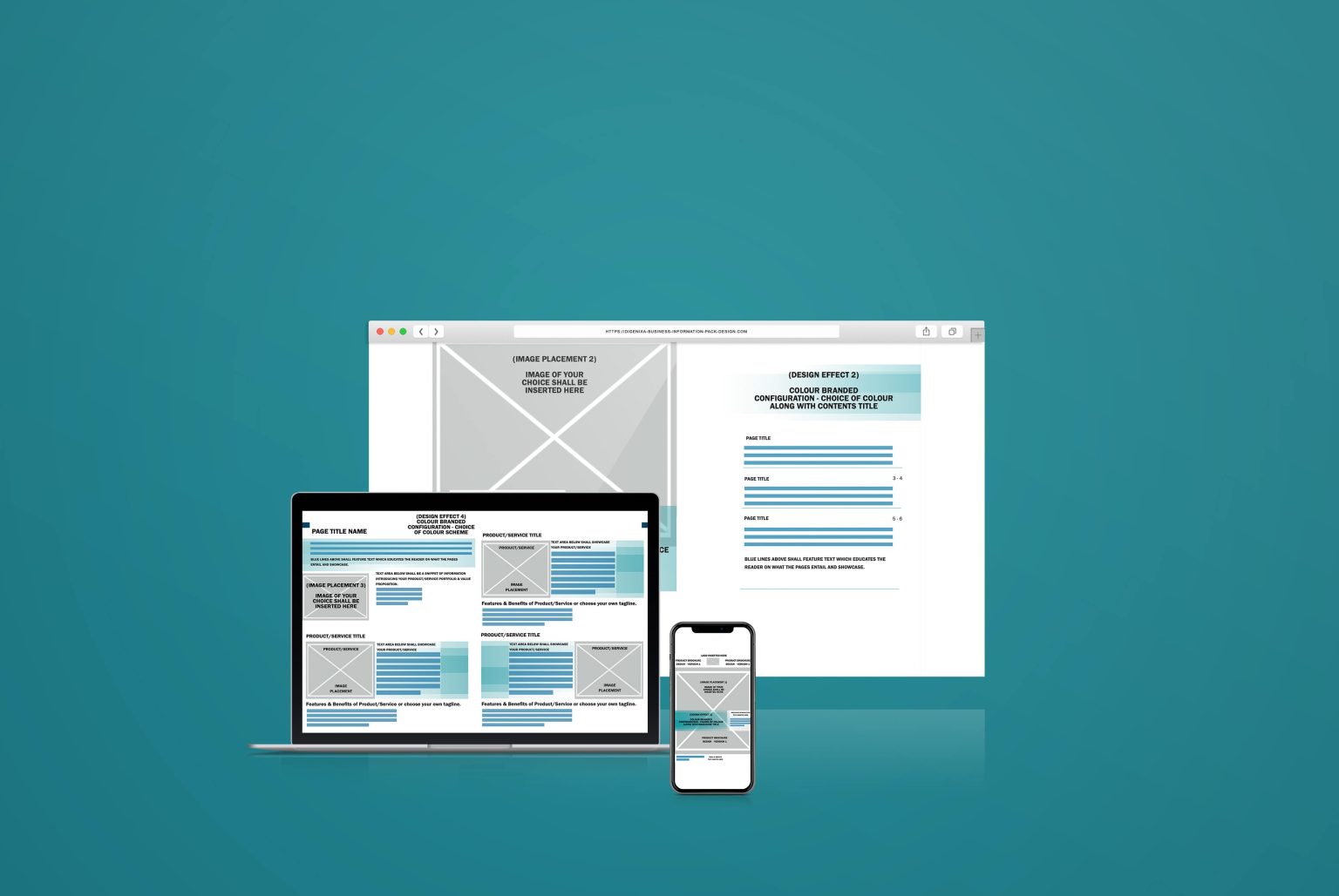 Business Information Pack Design – Digenixa